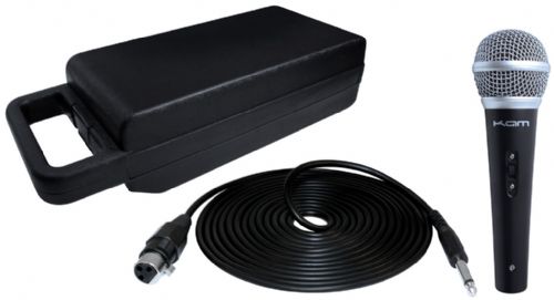 Kam KDM580 V2 Dynamic vocal microphone kit DJ Equipment